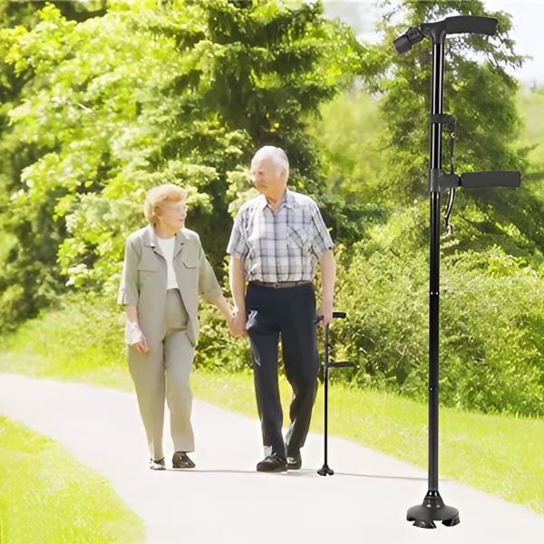 Sulankstoma vaikščiojimo lazda su LED šviesa | STEPRO – lt.vilfino.com